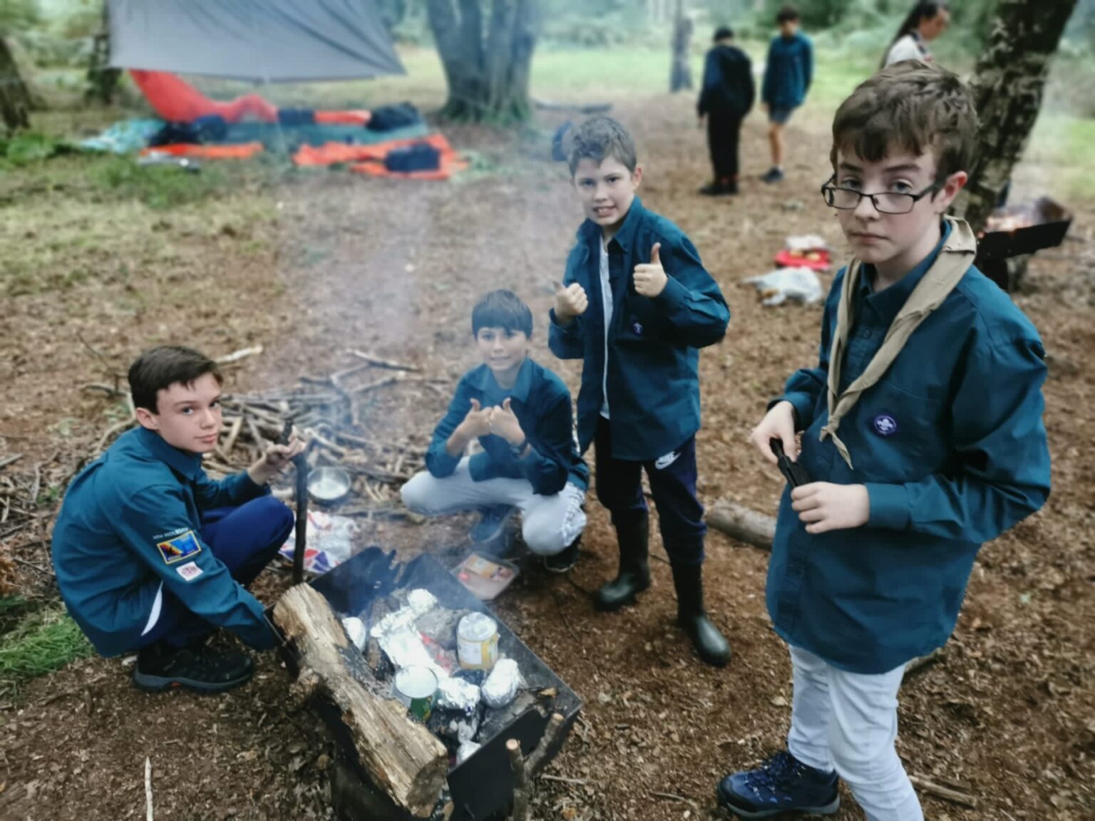 8th Holborn Scout Troop at Coram's Fields, London WC1